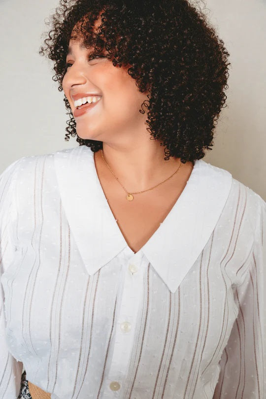 Friday Pattern Co (US) / Printed Sewing Pattern / Patina Blouse | Oak ...